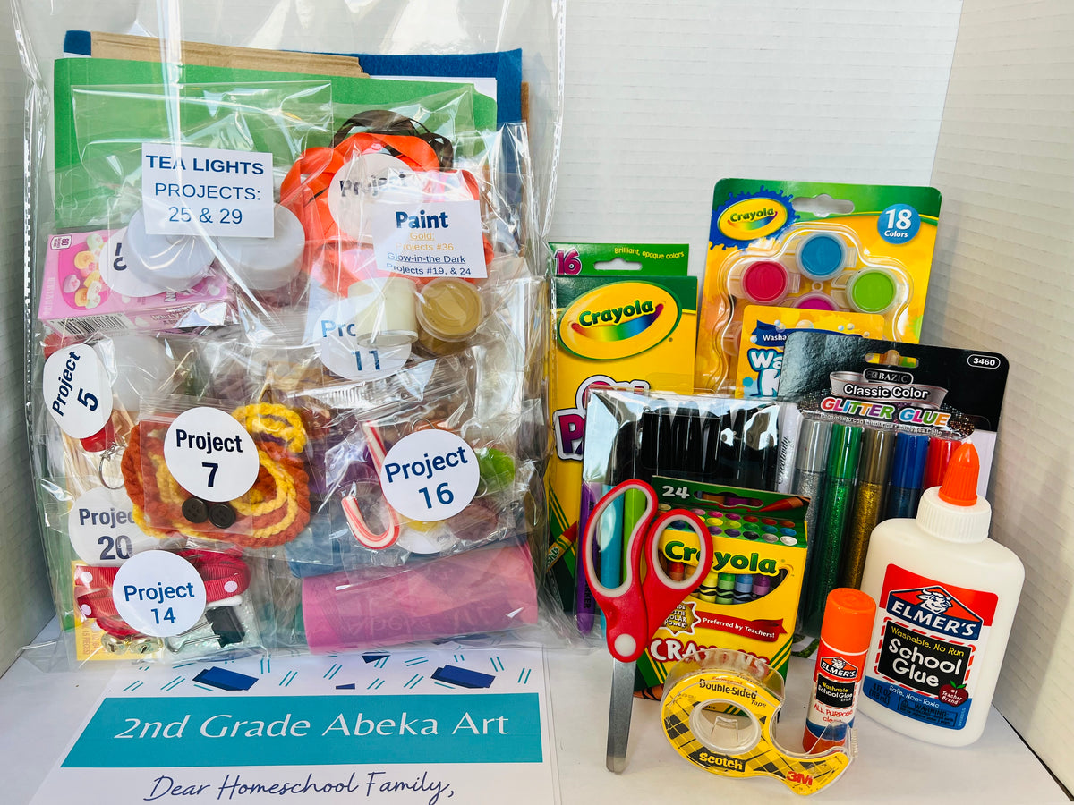 2nd Grade Art Supply Kit – Heavenly Creations
